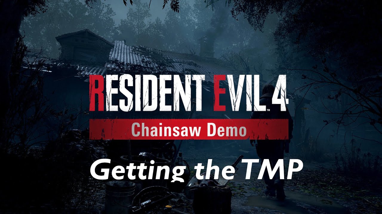 Resident Evil 4 Remake Demo Getting the TMP - YouTube