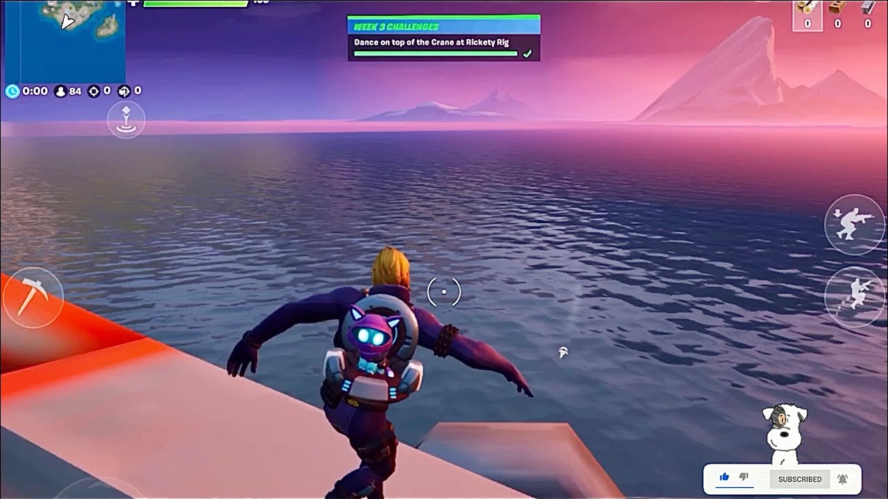 Dance on top of the Crane at Rickety Rig - Fortnite: Chapter 2 Season 3 ...