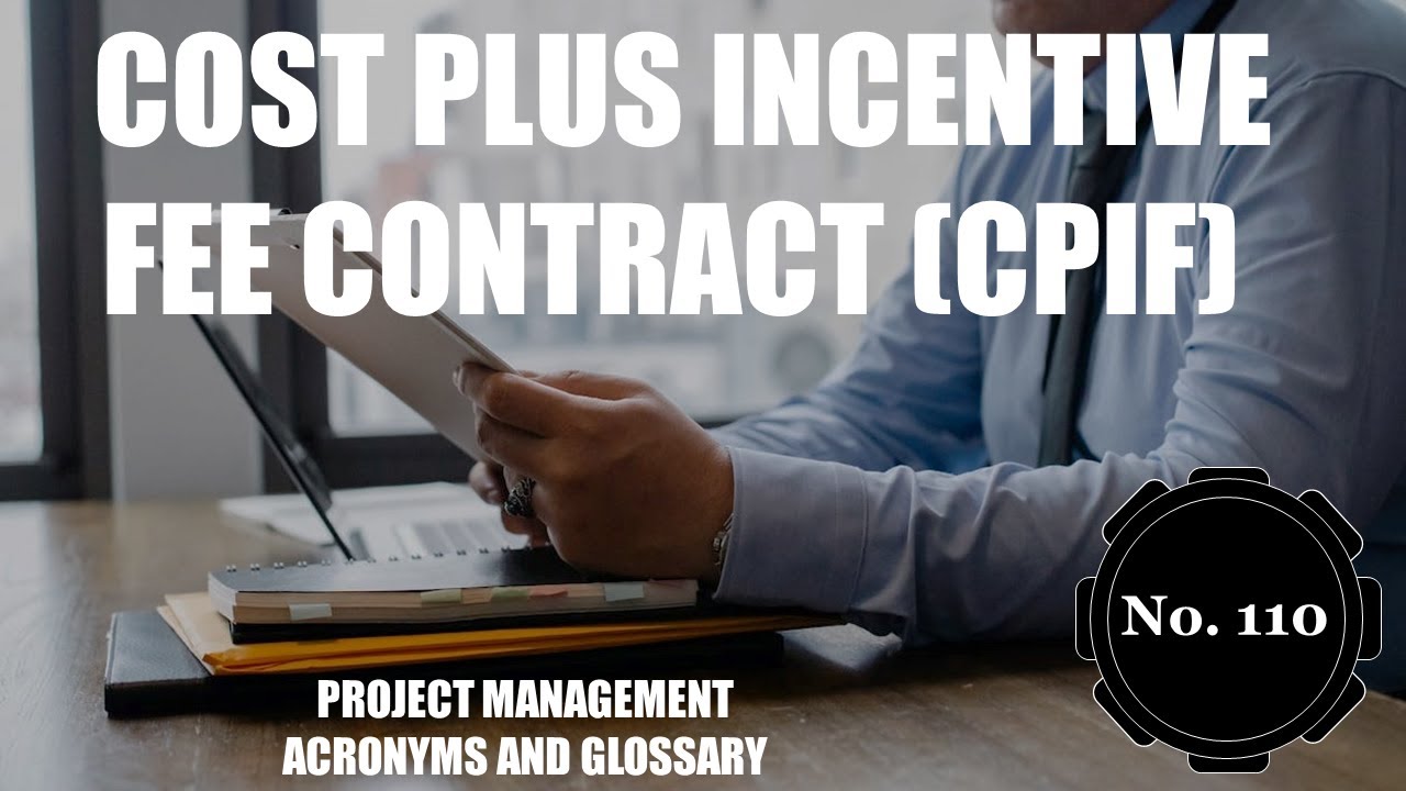 📖Cost Plus Incentive Fee Contract 🔄 Project Management Acronyms and ...