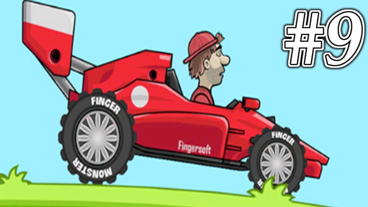 Hill Climb Racing Gameplay Walkthrough Part 9 Race Car Ios