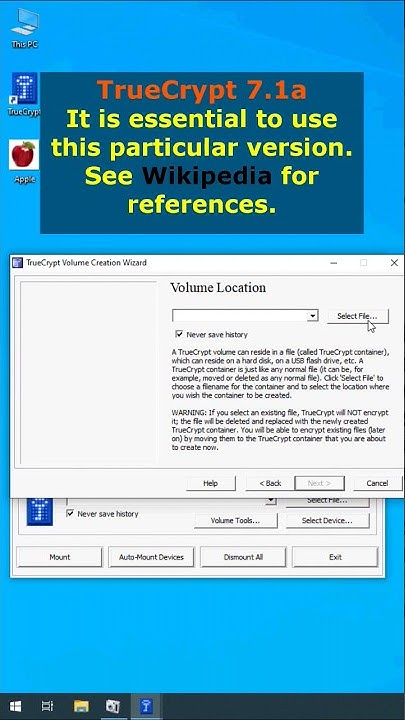 How to Encrypt Files With TrueCrypt - YouTube