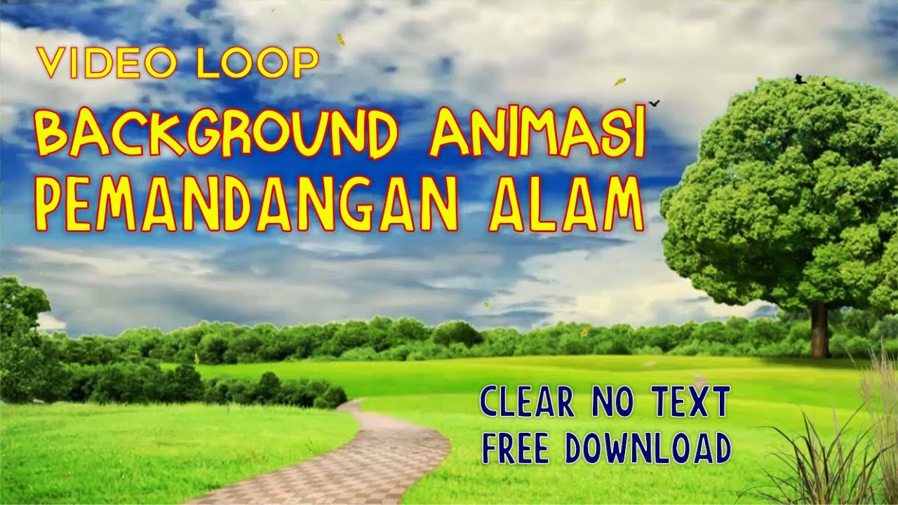 Background Animasi Pemandangan Alam | Free Nature Video Loops - YouTube