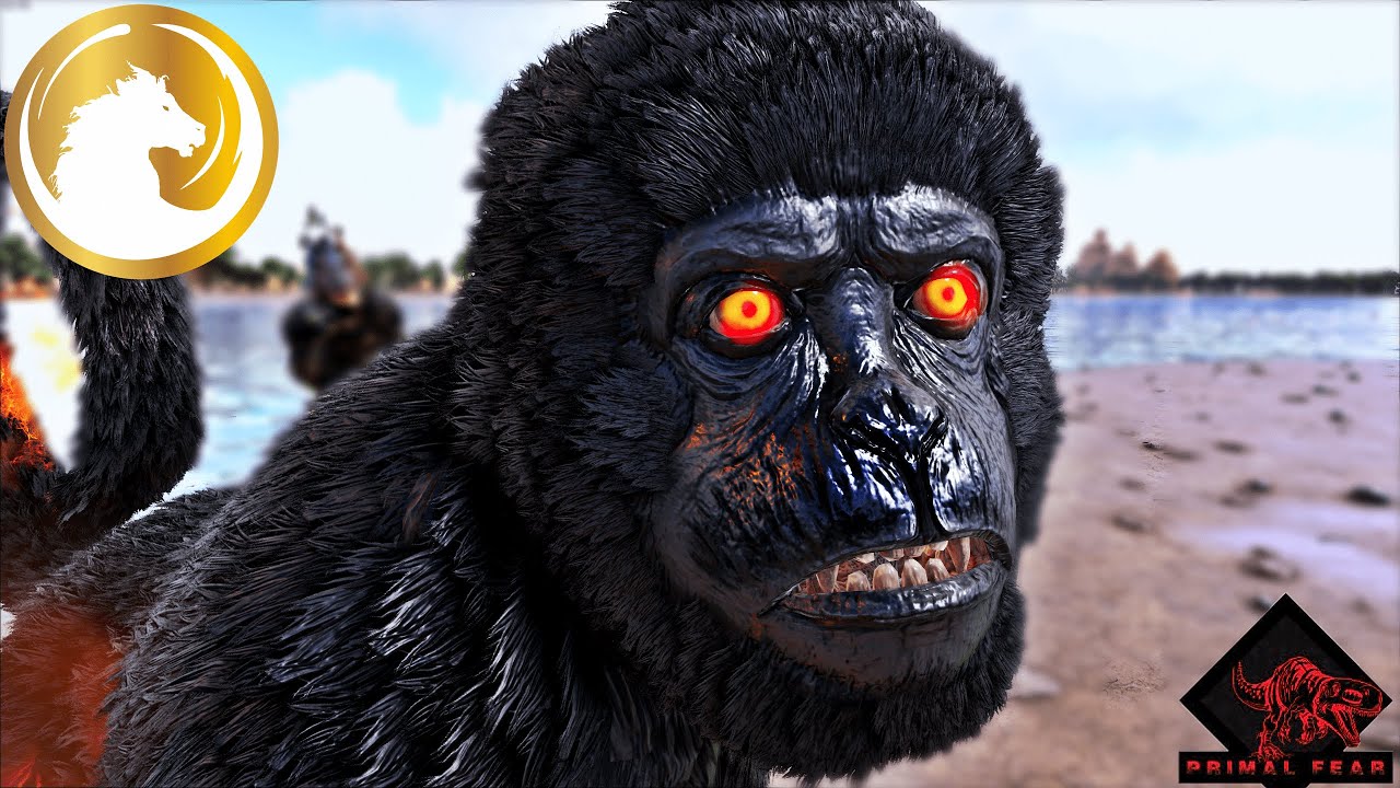 ARK Primal Fear Demonic Mesopithecus I ARK Survival Evolved Crystal ...