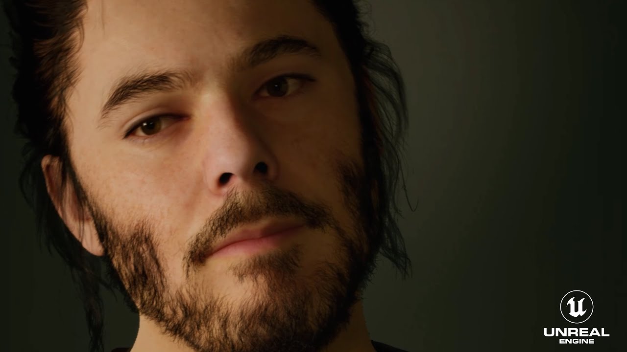 Scanned my face and used Mesh to Metahuman Plugin Unreal Engine 5.2 ...