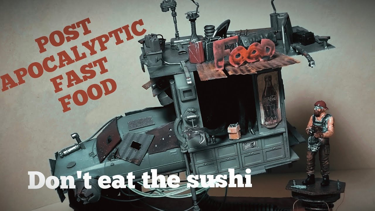Kitbashing a Post Apocalyptic Food Truck. - YouTube