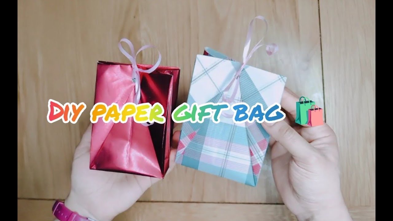 DIY paper gift box 🎁| easy paper gift box| how to make paper gift box # ...