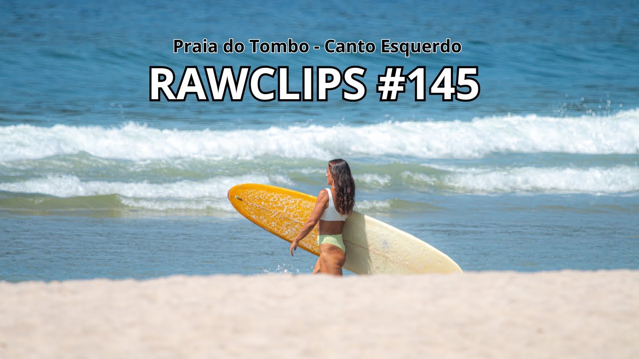 GUARUJA SURF CEDO - PRAIA DO TOMBO CANTO ESQUERDO (rawclips) #145 - YouTube