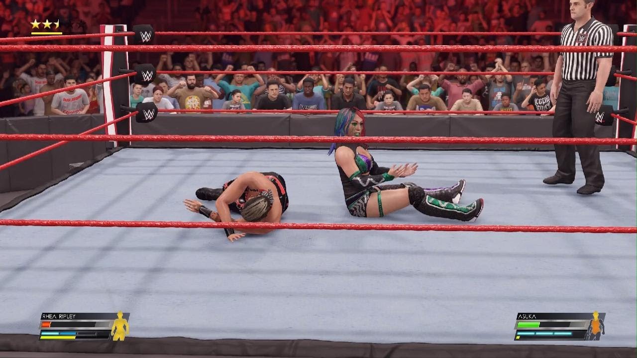 Ripley vs Asuka ss qualifying match part 3 - YouTube