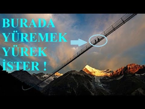Dünyanın En Uzun Asma Yaya Köprüsü