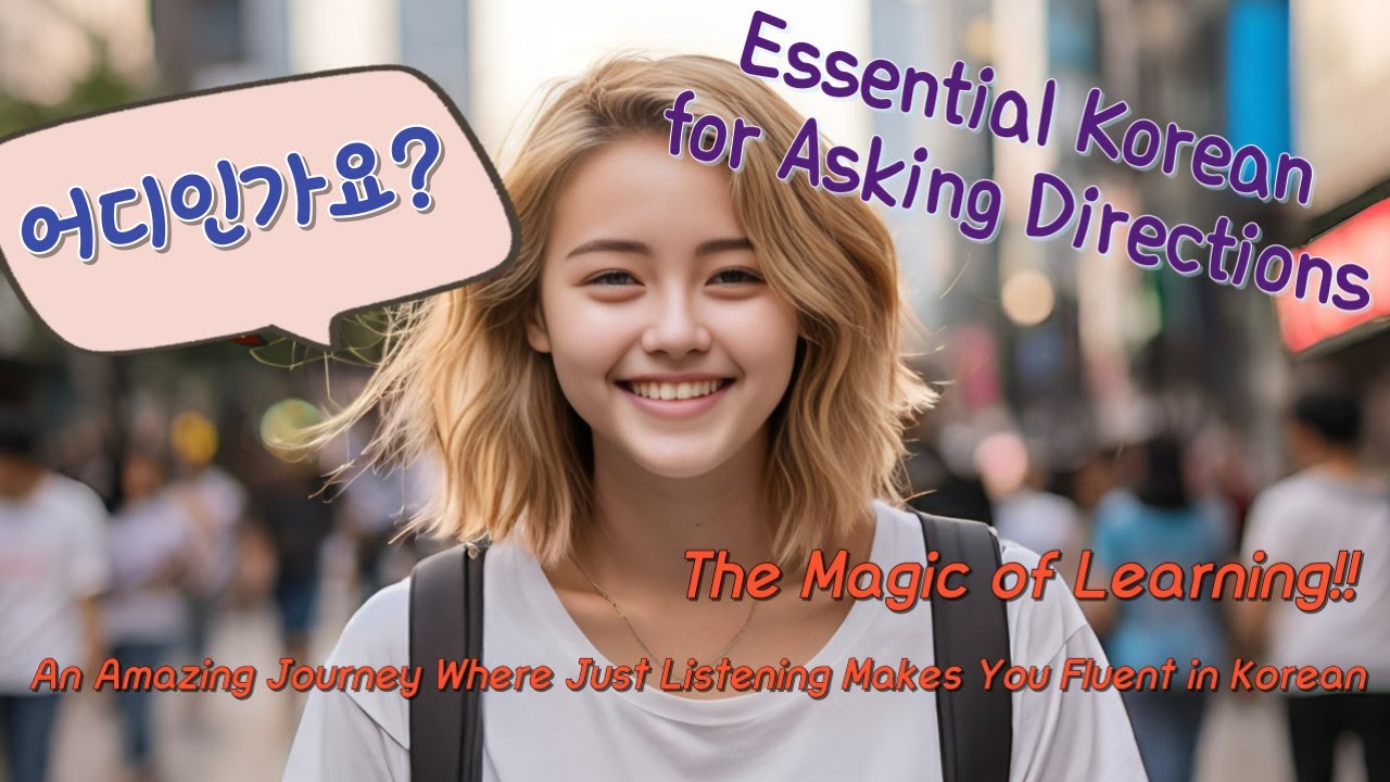 Master 'Where is' with Simple Listening! Easy Korean Learning! 🌍🇰🇷 New Year's resolutions" # ...