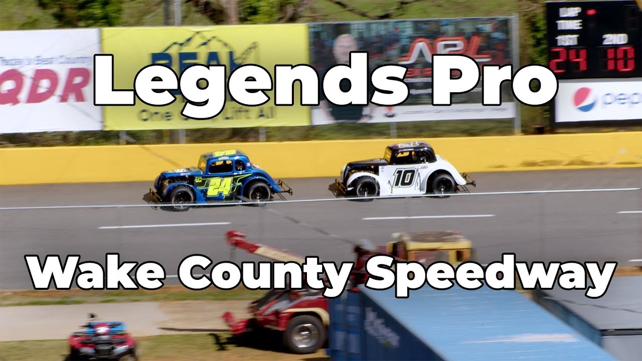 Joel Smith #24 holds off Alex McCollum #10 for the win! - Legends Pro ...