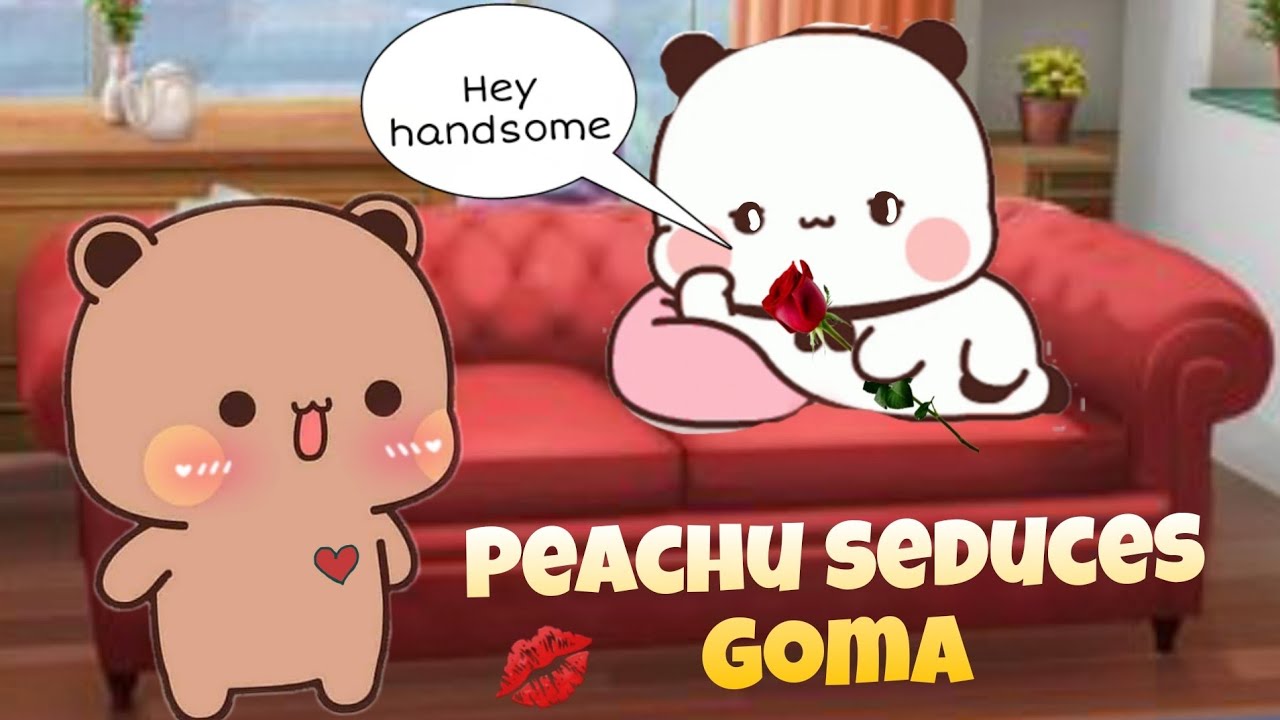 Peachu seduces Goma💋| Peach Goma | Bubu Dudu | Panda Bear cats ...