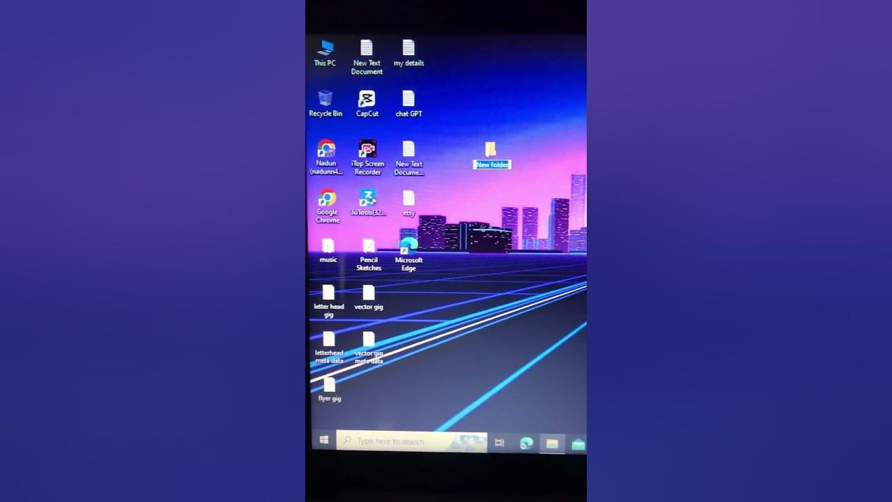 How to Create New Folder In Windows 10 💻 #youtubeshorts #viral # ...