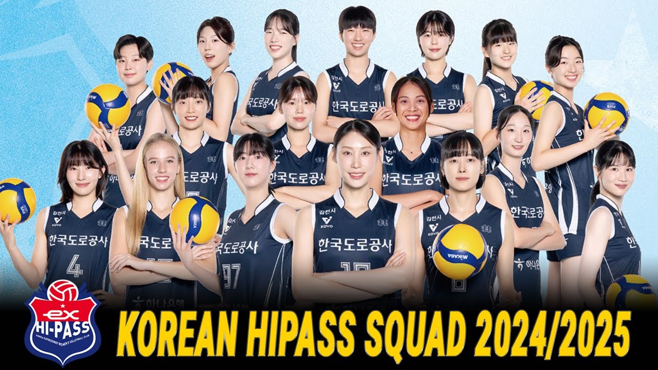 SKUAD LENGKAP TIM KOREAN EXPRESWAY HIPASS MUSIM 2024- 2025 - YouTube