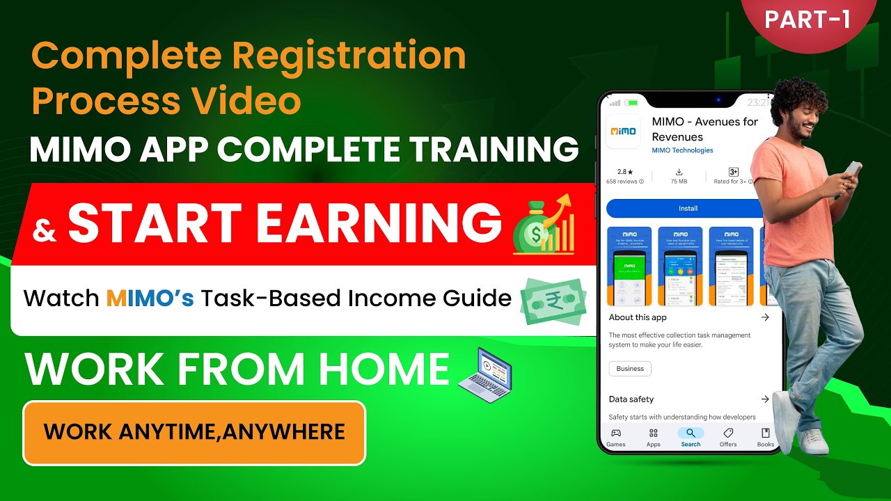 Work From Home with MIMO - Avenues for Revenues App Training Video ...