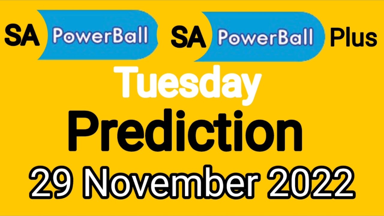Sa Powerball And Powerball Plus Prediction For Thursday 29 November 2022