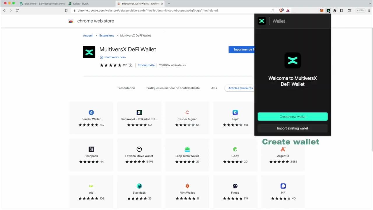How to create a MultiversX wallet - YouTube