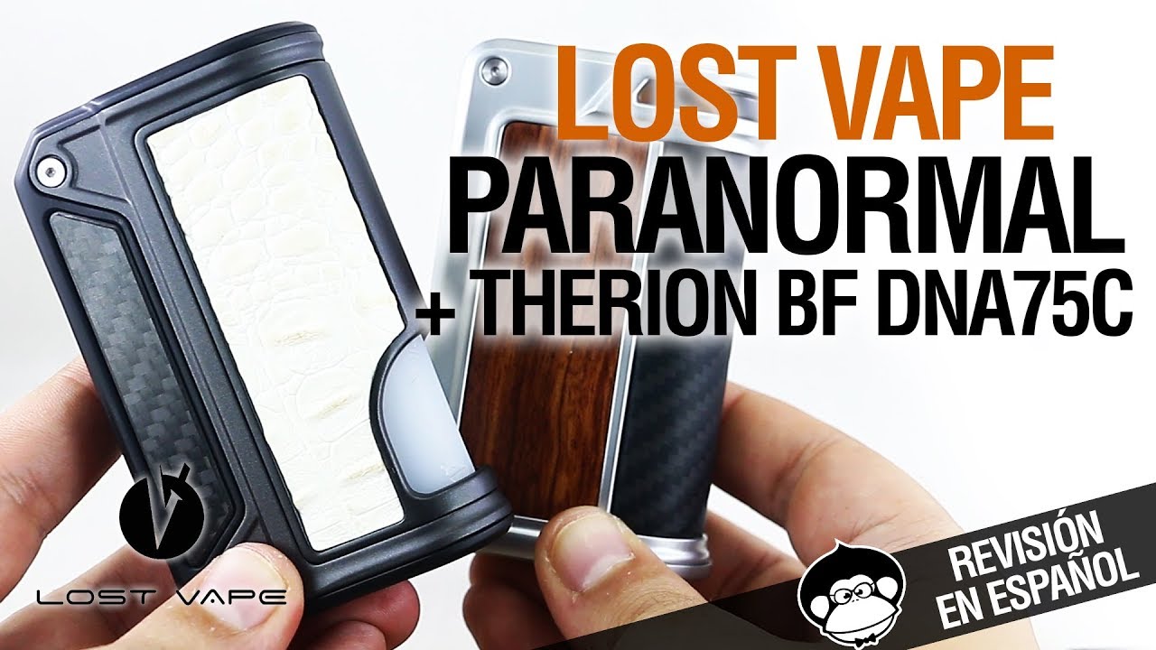Lost Vape PARANORMAL DNA167 / Therion BF DNA75C - actualizando clásicos ...