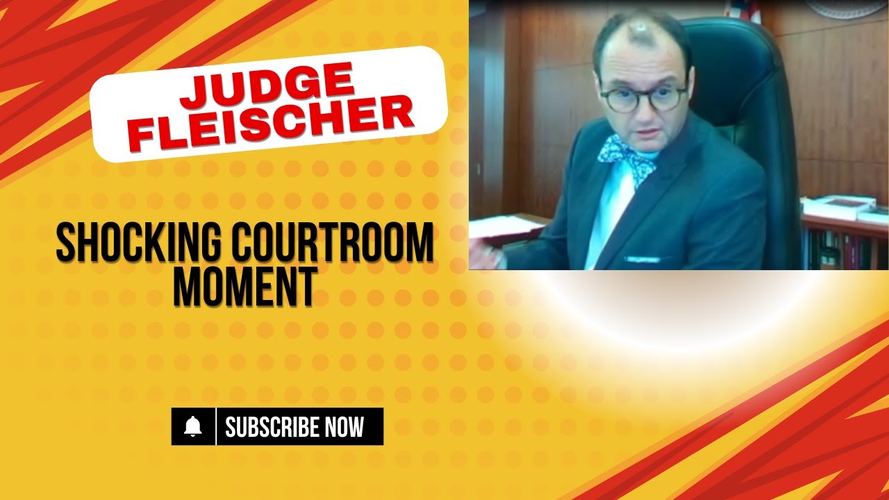 Caught RED-HANDED! Defendant Lies to Judge Fleischer About Drug Use ...