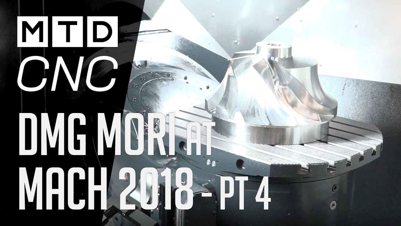 See the DMG MORI DMU60 evo Linear at MACH 2018 - YouTube