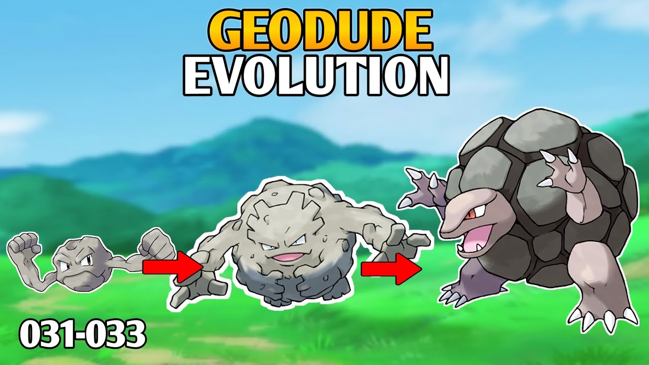 How To Evolve Geodude Into Graveler And Golem In Pokemon Platinum | Sinnoh Pokedex - YouTube