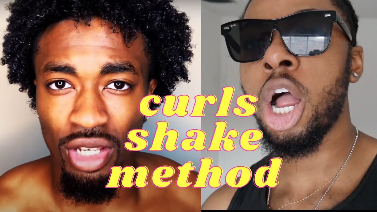 Reaction meme: Curly hair routine shake method Kingbril 2021 - YouTube