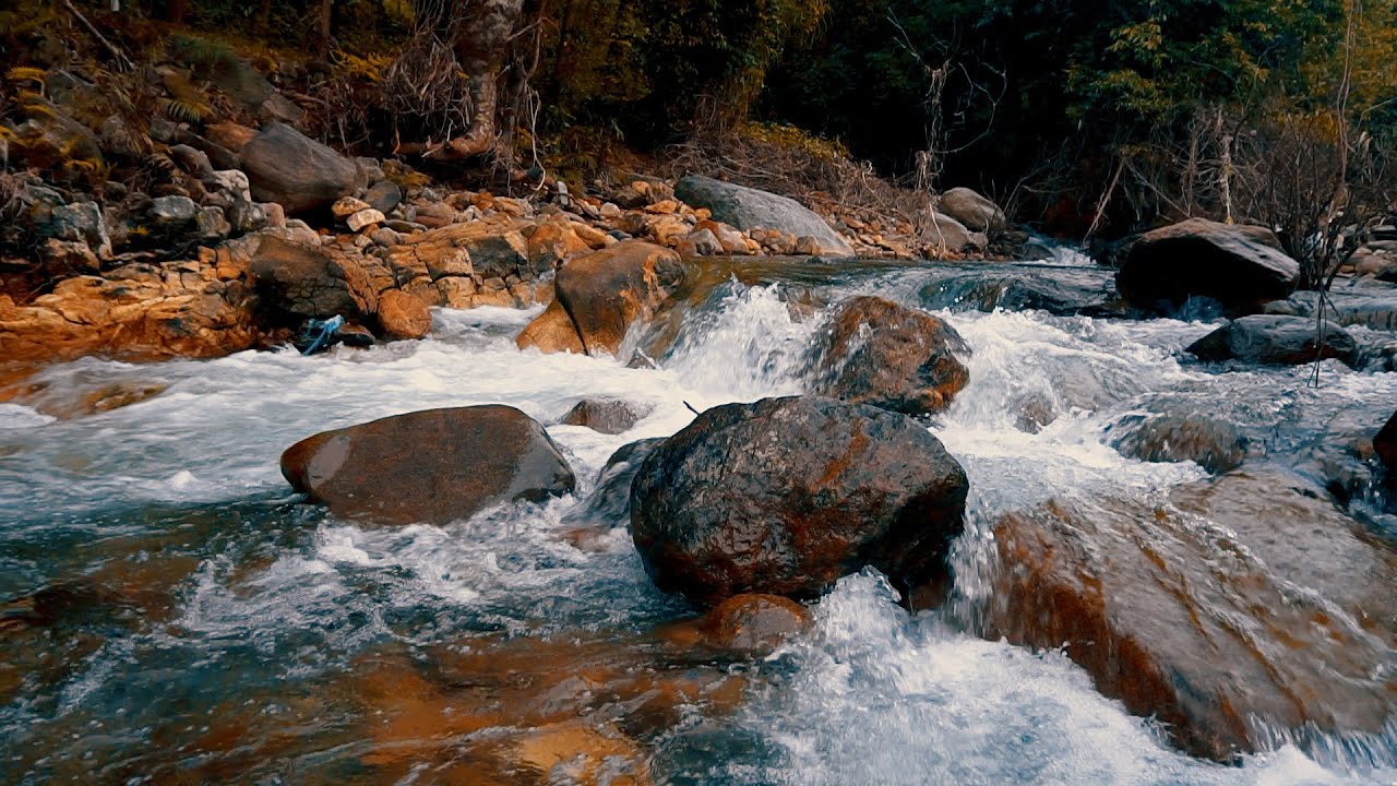 Defeat The Fatigue And Fall Asleep With Heavy Water Stream Sounds ...
