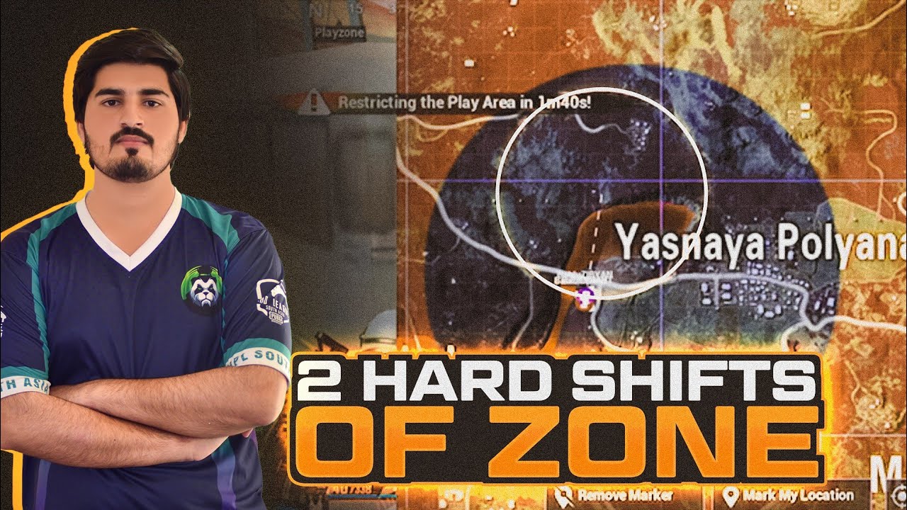 ERANGLE ZONE SHIFTING | ZONE HARD SHIFT IN SCRIMS | PUBG MOBILE - YouTube