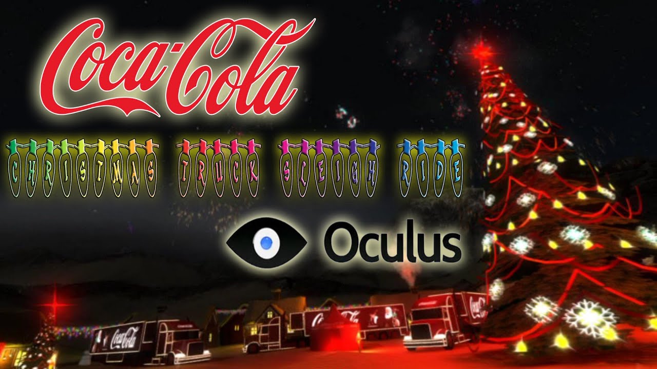 coca cola oculus rift sleigh ride dk2 60fps - YouTube