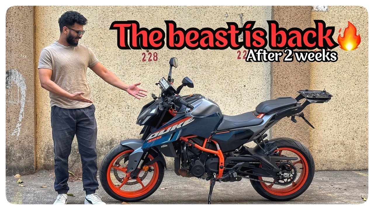Beast is back after 2 weeks 🔥🏍️ | 3rd service done ️ - YouTube