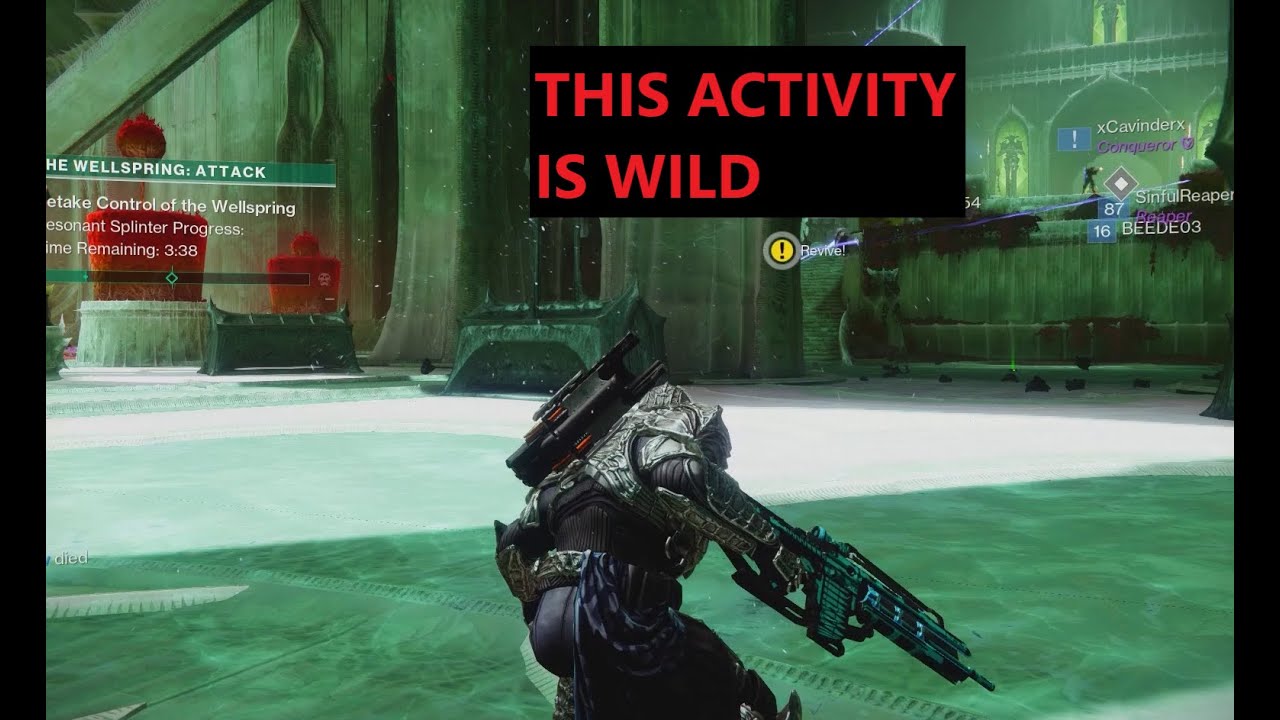 Wellspring Activity [Destiny 2 Witch Queen Gameplay] #10 - YouTube