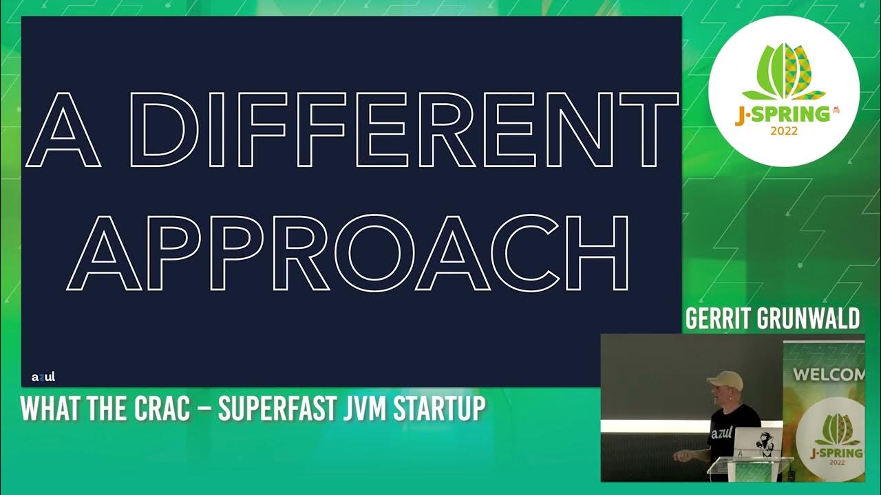J-Spring 2022 - Gerrit Grunwald - What the CRaC – Superfast JVM startup - YouTube