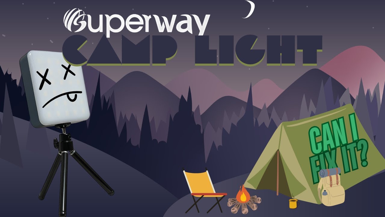 Trying To Fix - FAULTY LED Light / Power Bank For Camping. - YouTube