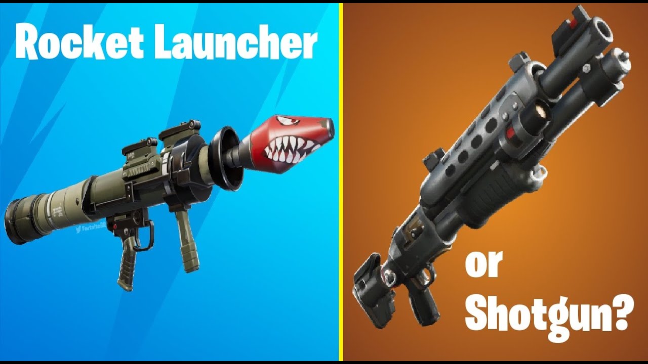 Take ya pick! Rocket launcher or shotgun? - YouTube