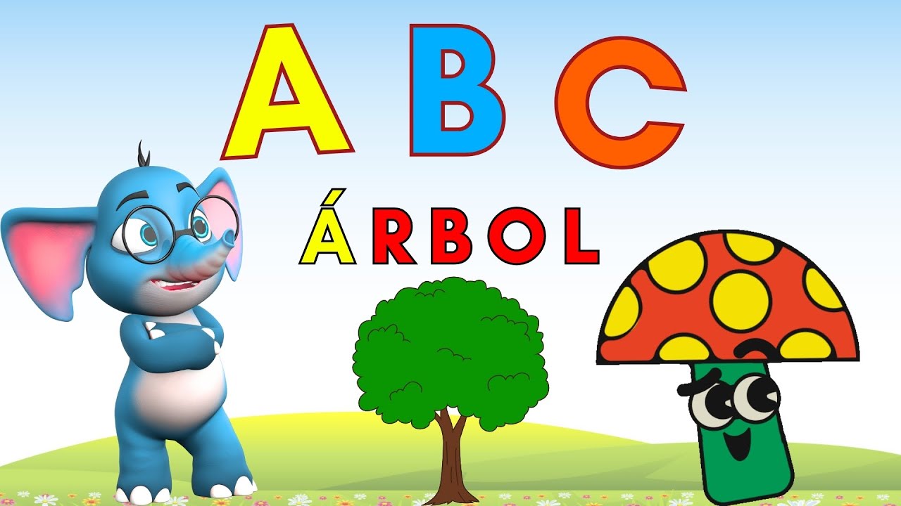 Letras y Vocabulario en Español para Niños de Preescolar Aprende el ...