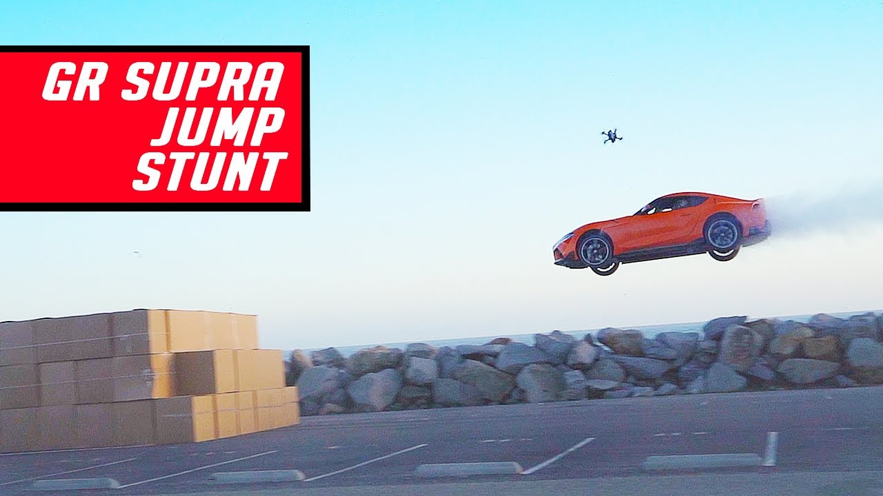 Supra Jumps 100' Into Cardboard Boxes - YouTube
