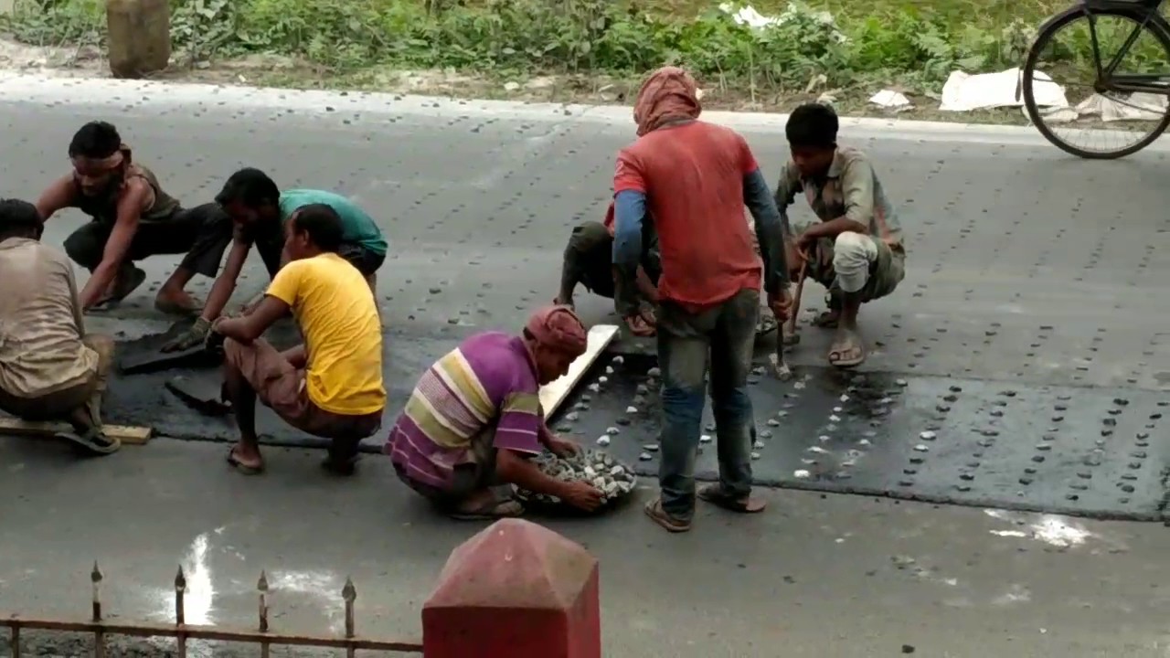 How to make Mastic Asphalt road - YouTube