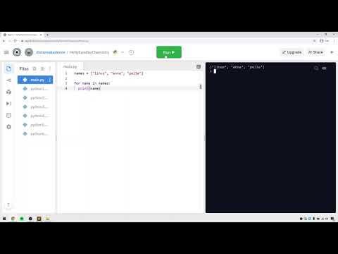 Lär dig Programmera Python med Linus Rudbeck på Distansakademin - Lektion 8 - YouTube