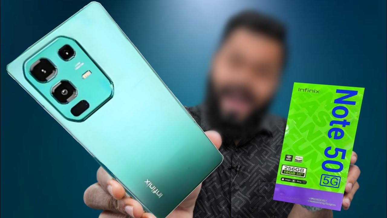 Infinix Note 50 5G Unboxing, price & First Look - YouTube