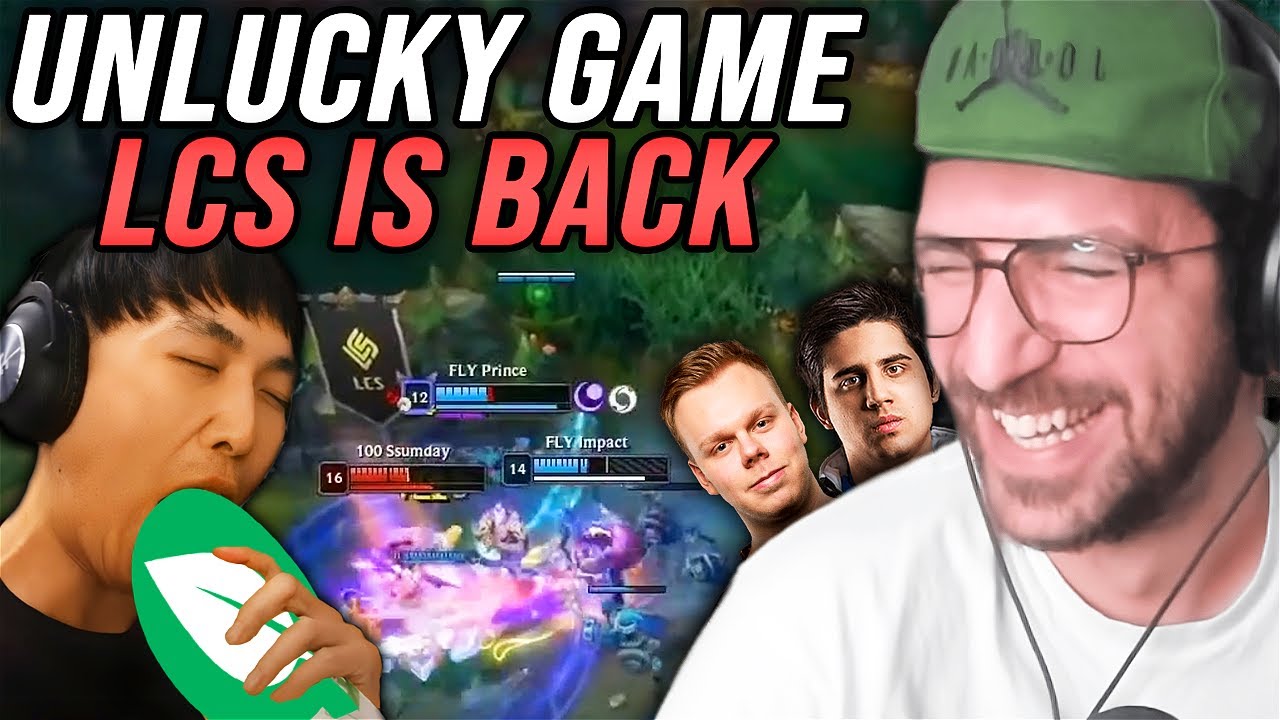 THE UNLUCKIEST GAME IN HISTORY - FLY vs 100 | LCS Summer 2023 w/ The ...