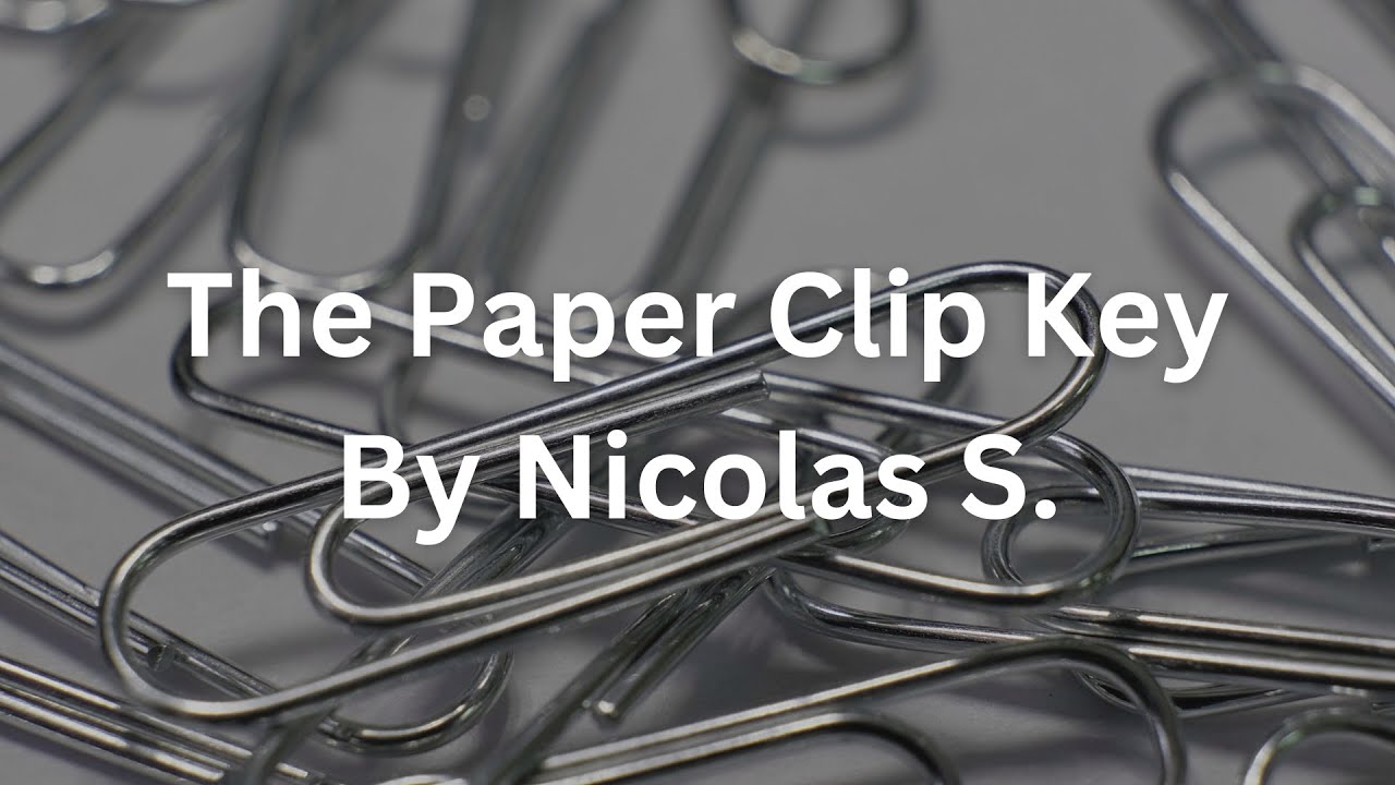 Paper Clip Key Ads - YouTube