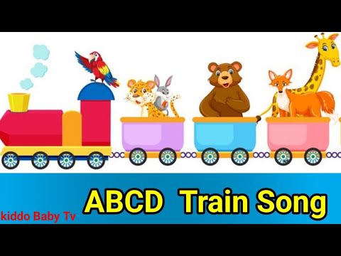 ABCD Train Cartoon song | Learn Alphabet A to Z | abc train | A for ...