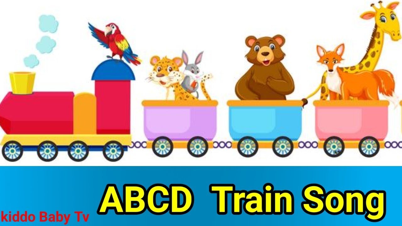 ABCD Train Cartoon song | Learn Alphabet A to Z | abc train | A for ...