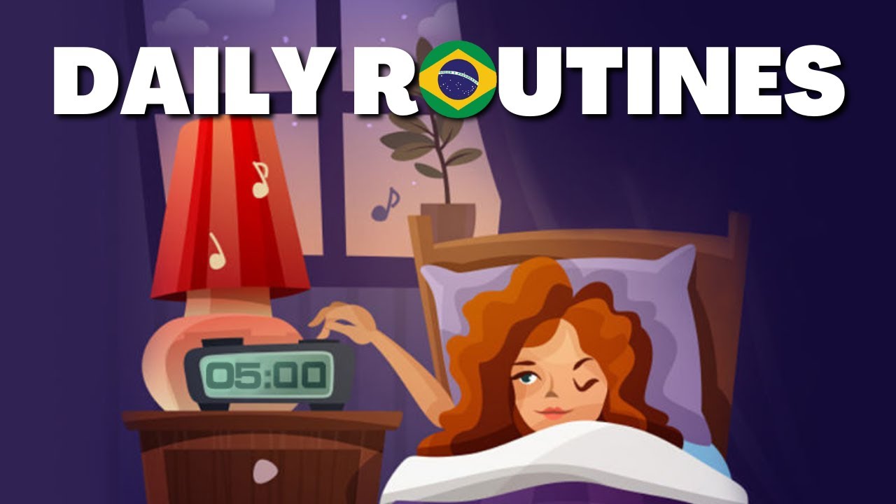 Daily ACTIONS and TASKS in Portuguese Language - YouTube
