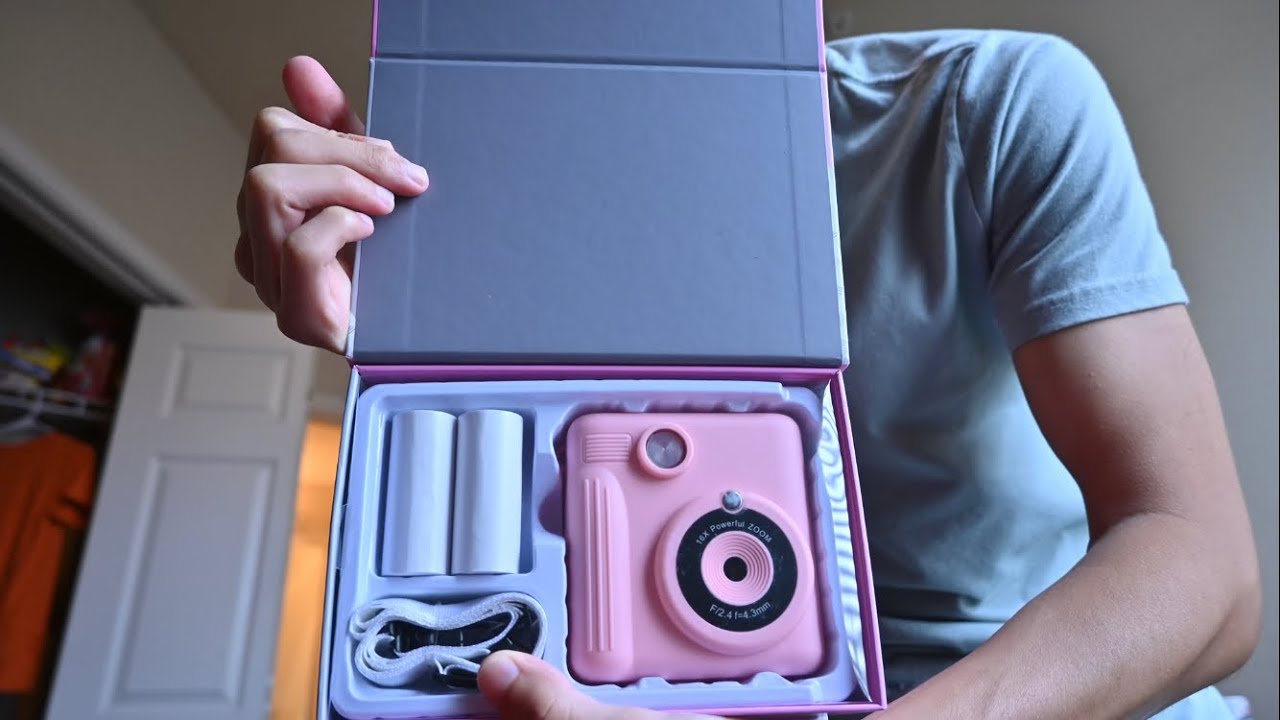$30 Printing Camera UNBOXING & Walkthrough | Vivitar Instaprint 📸 ...