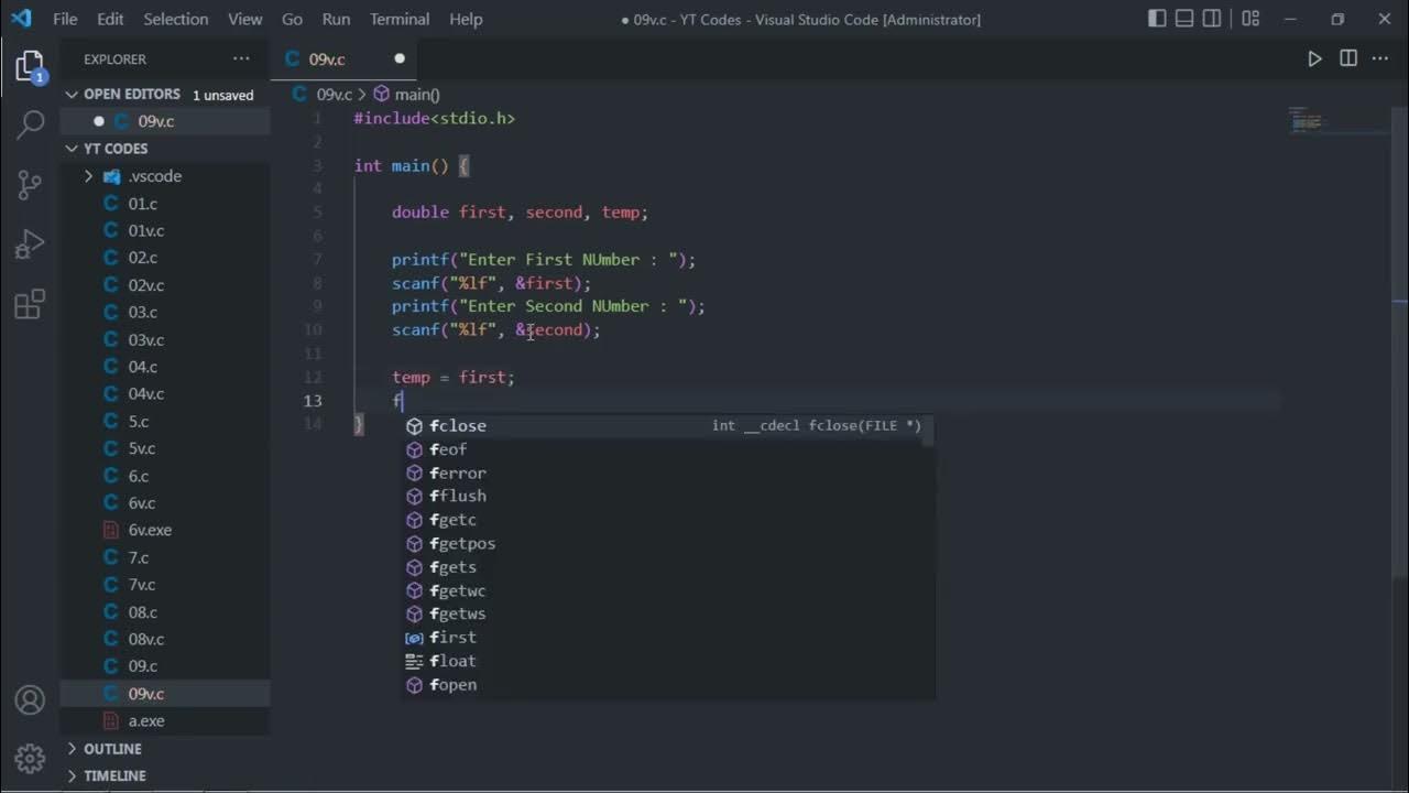 Swapping Numbers In C Using Variables #9 #shorts||#c #printf #coading #python # ...