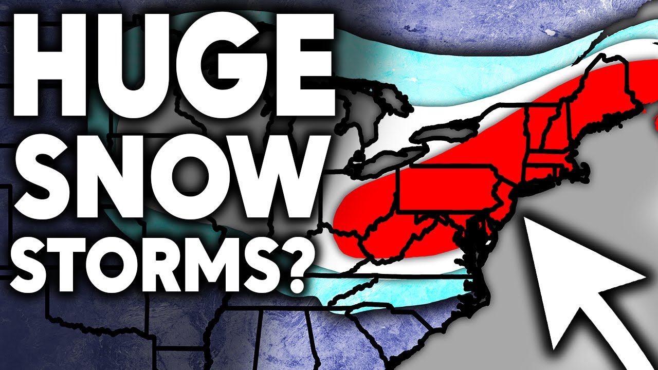 Models Show Back-to-Back MAJOR Snowstorms Upcoming... - YouTube