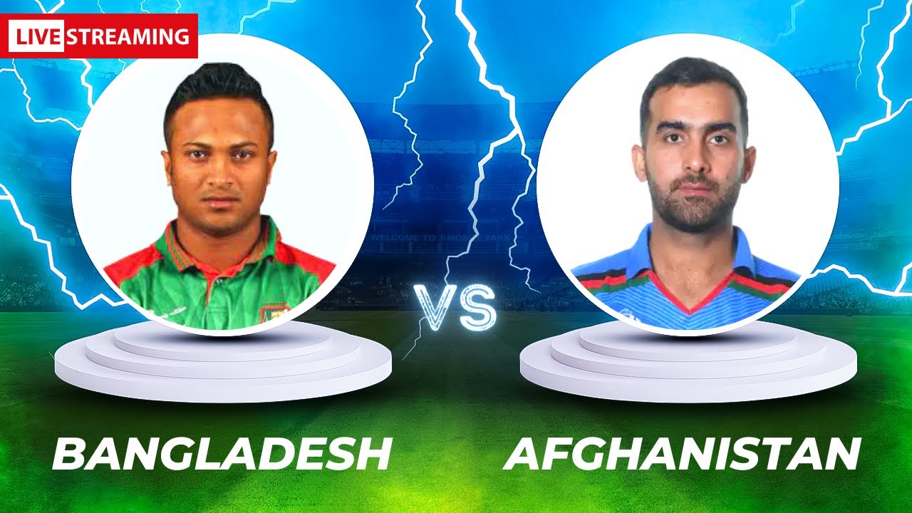 Thrilling Showdown Bangladesh Vs Afghanistan Cricket Match