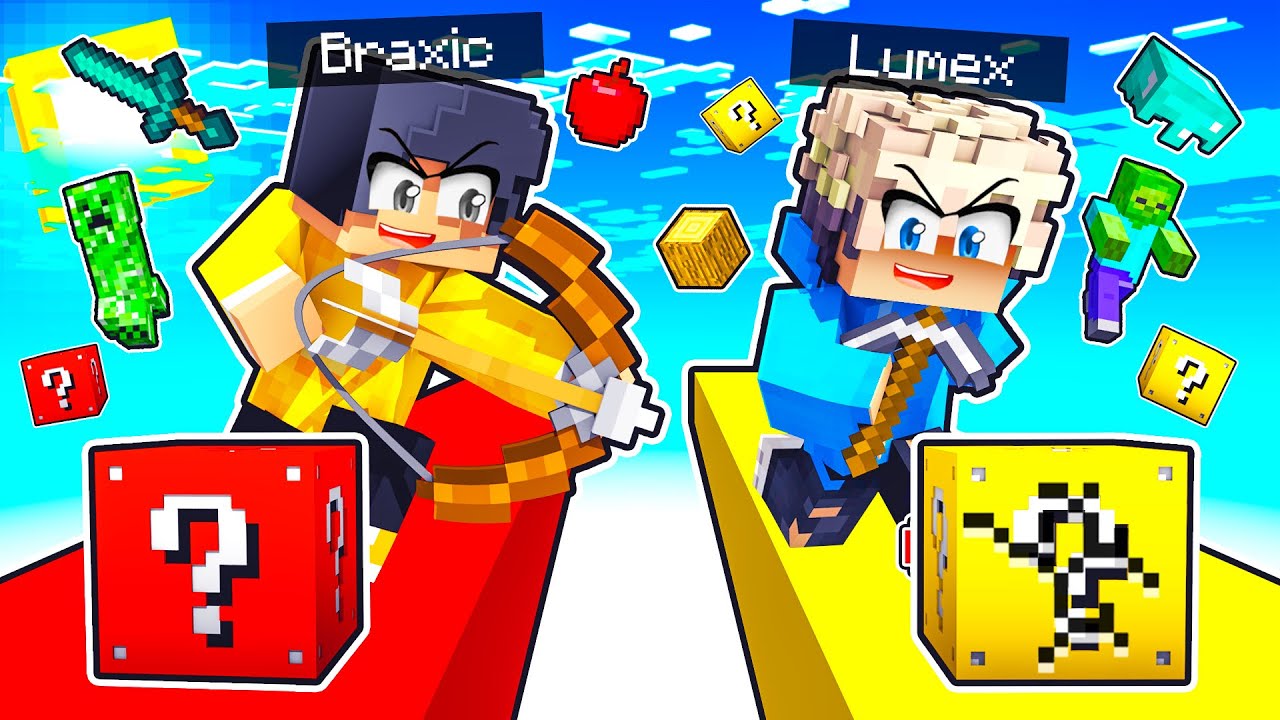 LUMEXX bringt MICH zum AUSRASTEN im Lucky Block Race… (geht schief) in ...