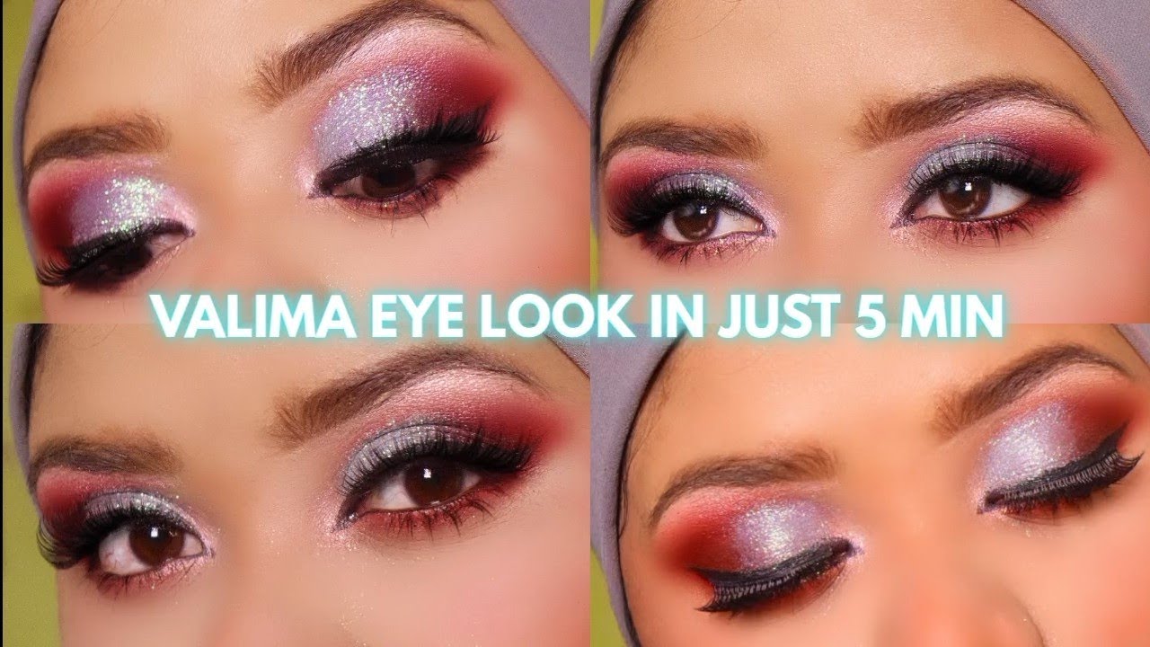 walima eye makeup, valima eye look in just 5 minutes, walima eye makeup ...